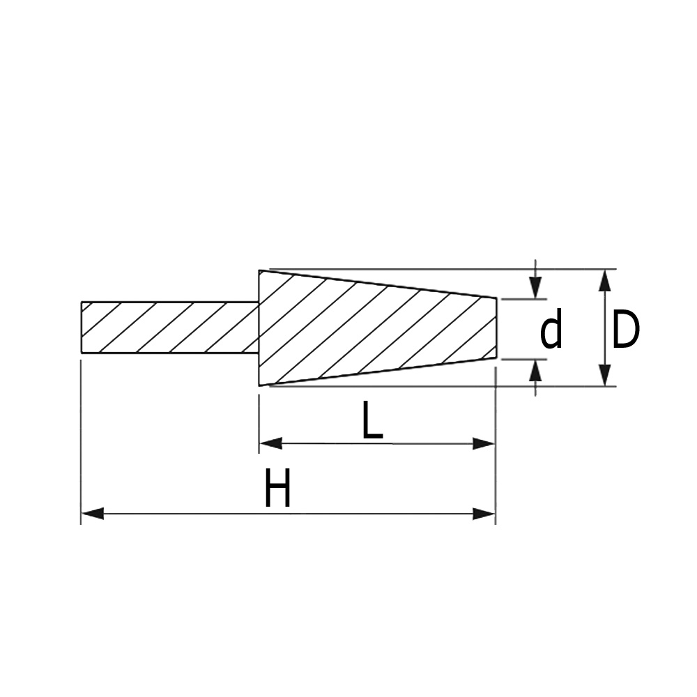 Verpas - Tapse plug met treklip - siliconenrubber