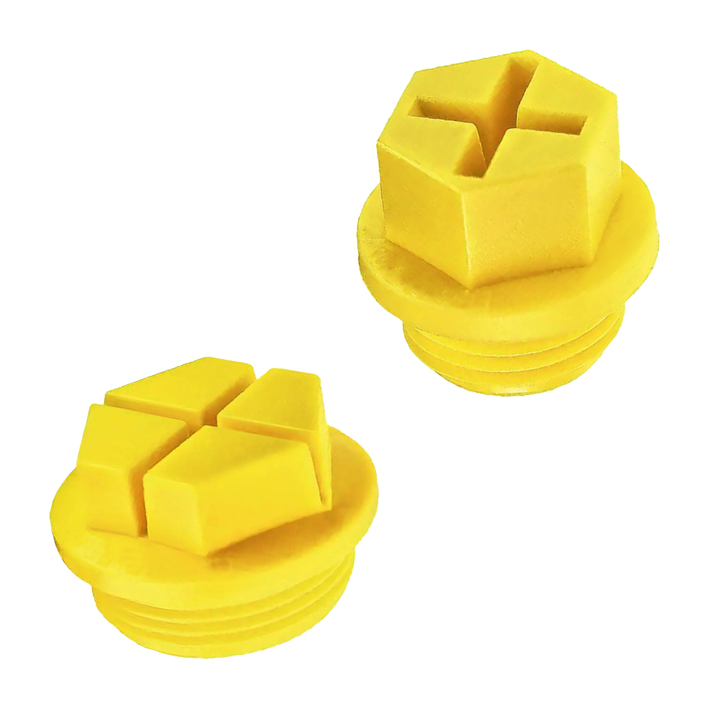 Verpas - Schroefplug met dichtlip - drukdicht - BSP/UNF/Metrisch - verp