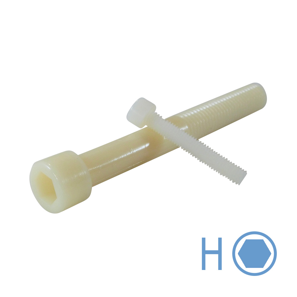 Verpas - Kunststof Cilinderkopschroeven met binnenzeskant - DIN 912 - v