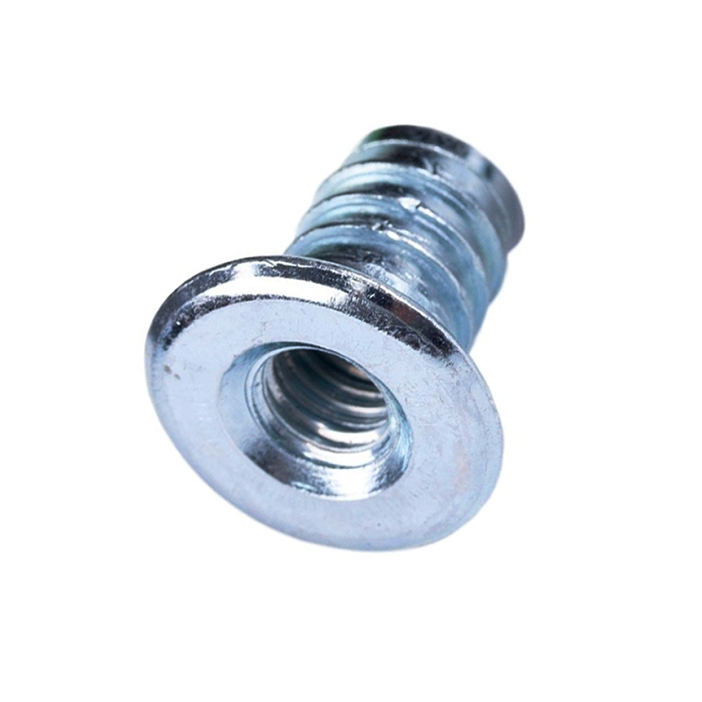 Verpas - Inslagmoer geribbeld met kraag