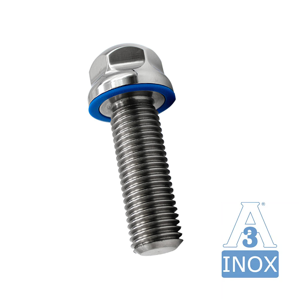 Verpas - Zeskant bout RVS - bolkop model - Hygiene 3A