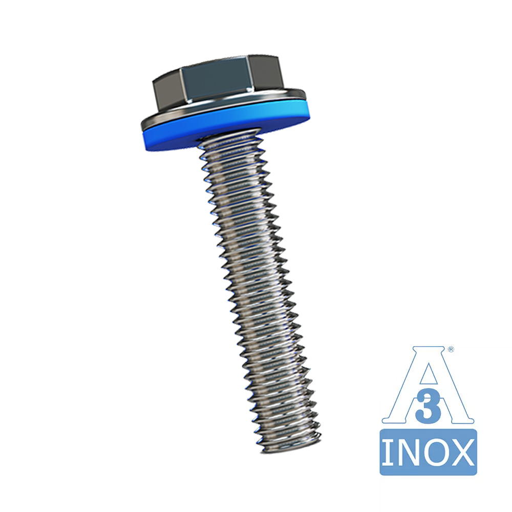 Verpas - Zeskant flensbout RVS - Hygiene 3A