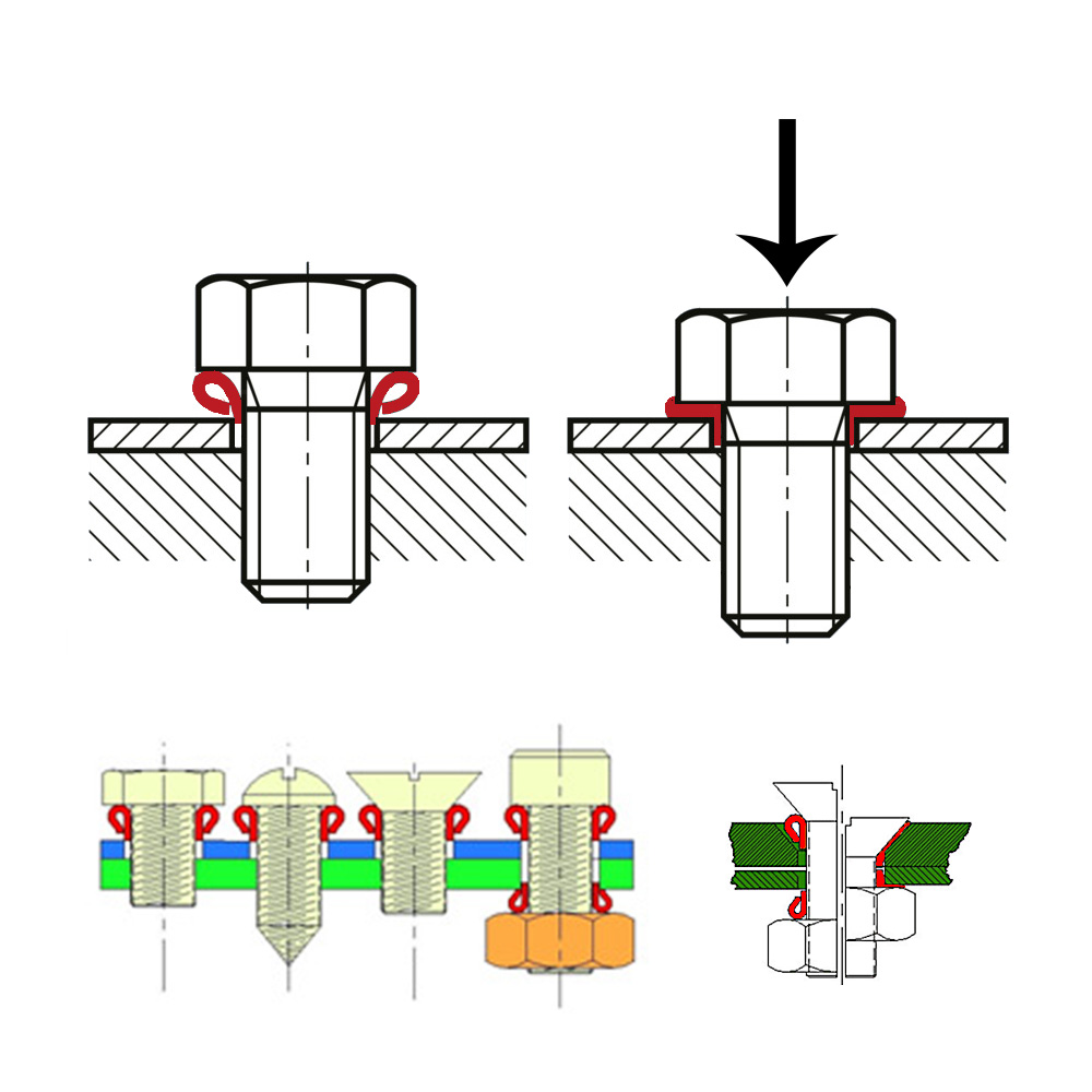 Verpas - Borg- en afdichtingsringen Nyltite®