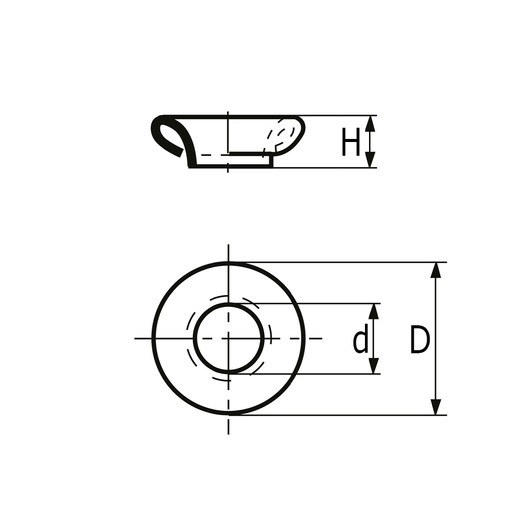Verpas - Borg- en afdichtingsringen Nyltite®