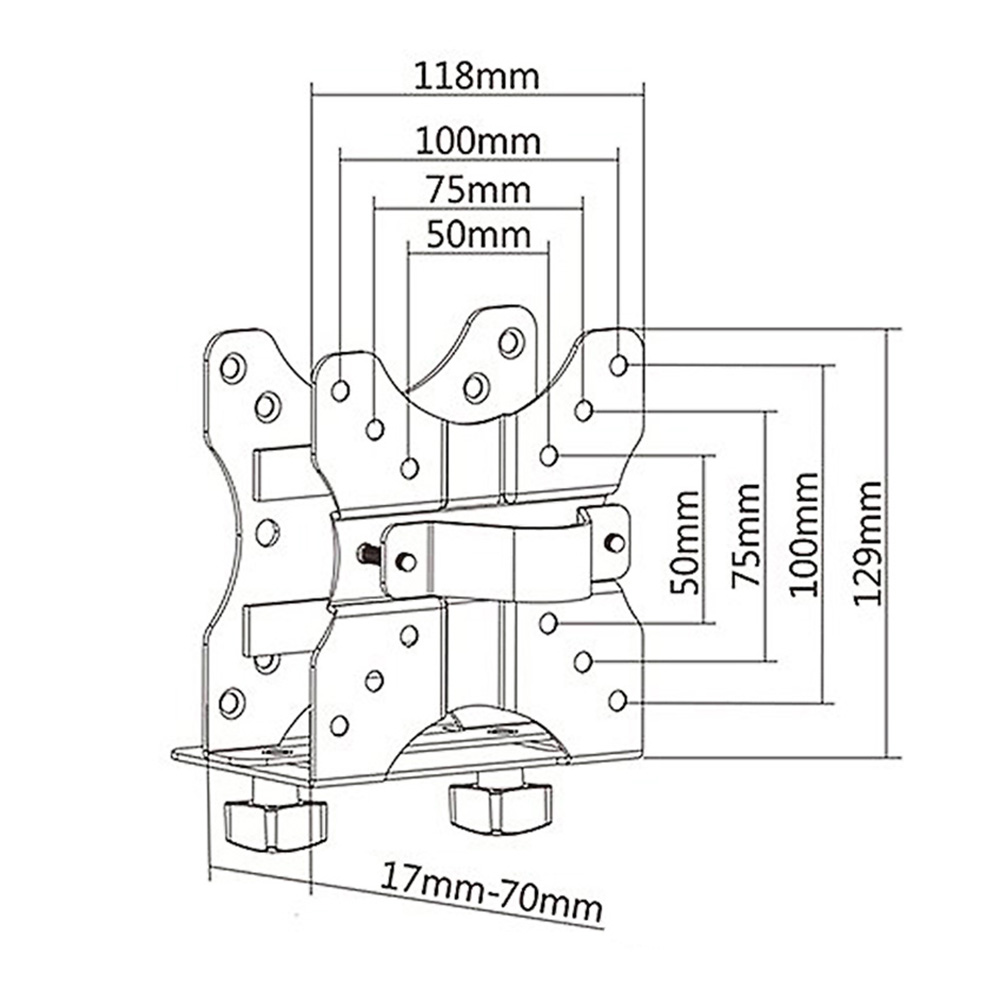 Verpas - Thin client houder – model Basic