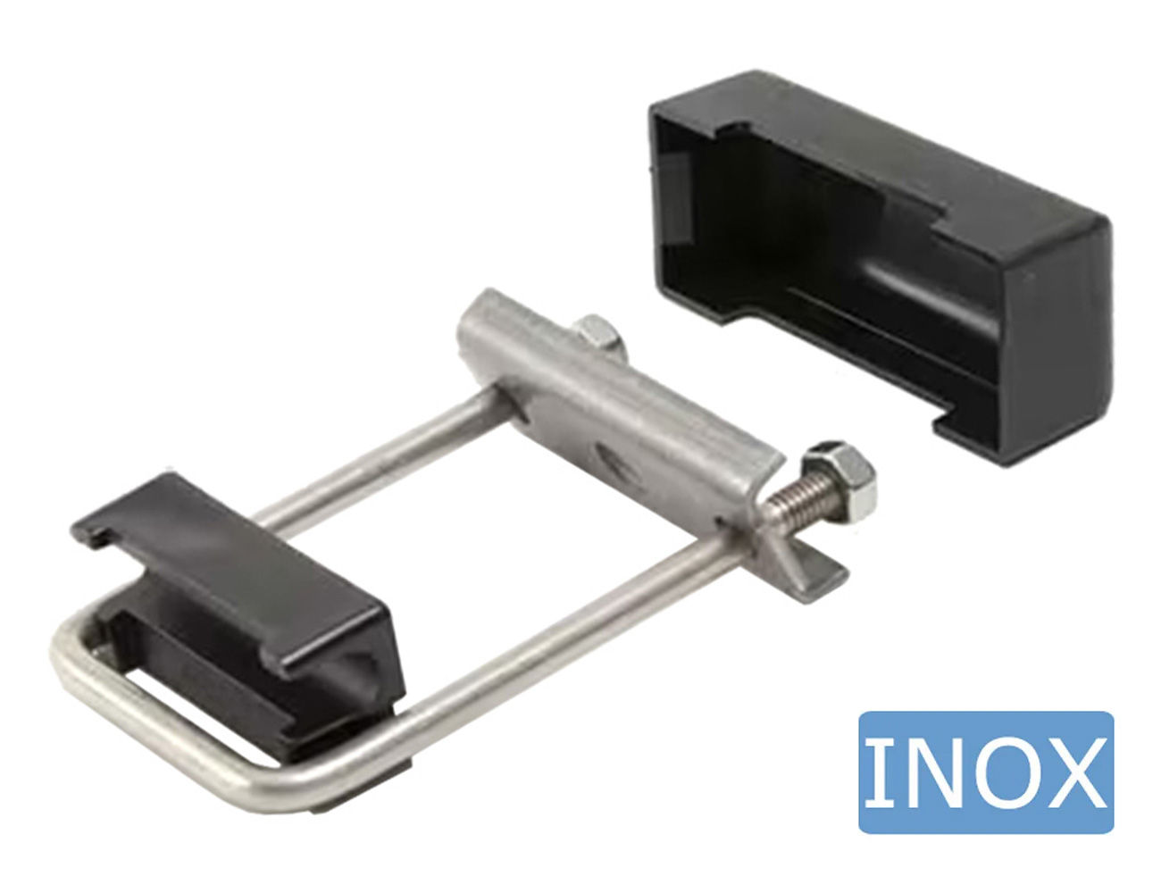 Verpas - U-Beugel RVS voor DSM hekwerk - 1