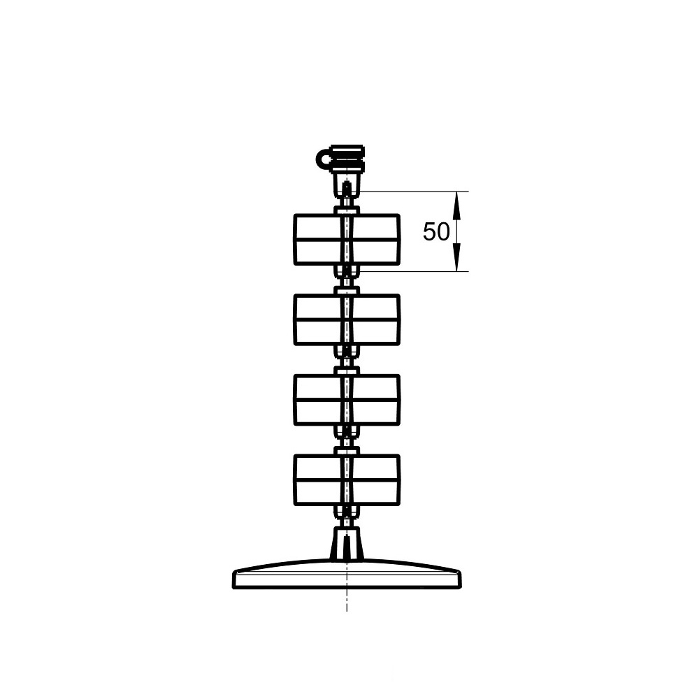 Verpas - Losse segmenten - rond - Kaba