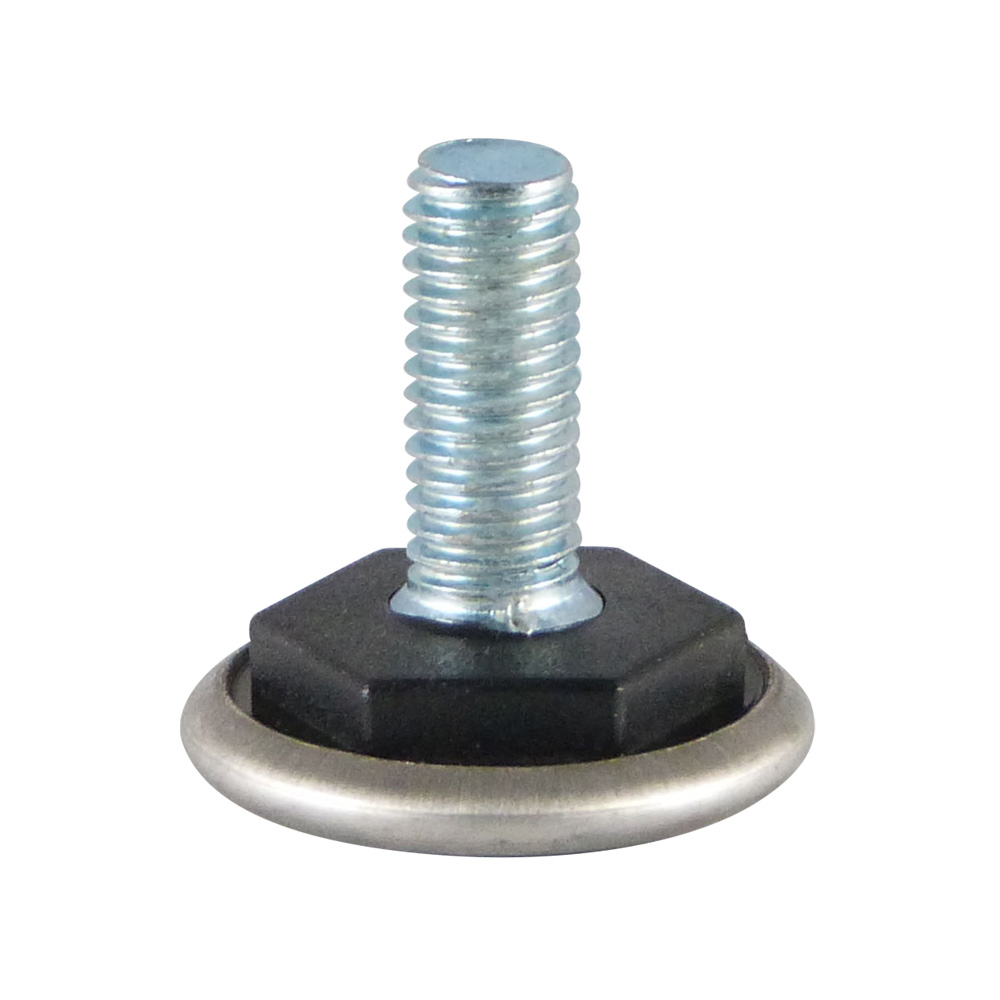 Verpas - Stelvoet met RVS glijvlak