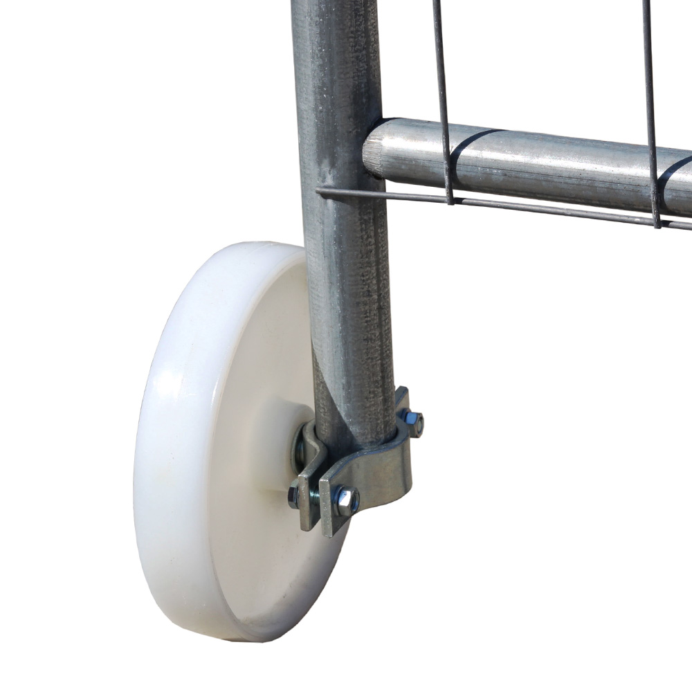 Verpas - Bouwhek poortwiel PA met klem - verpas