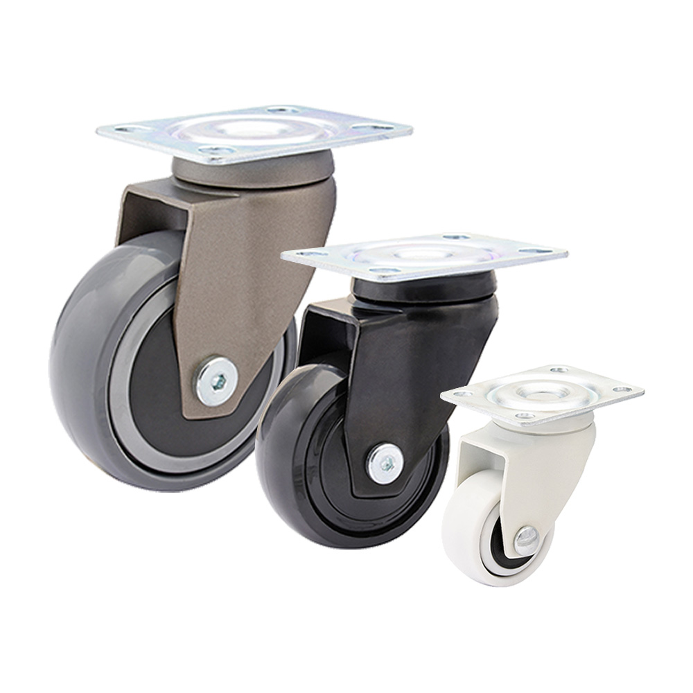 Verpas - Design zwenkwiel 3C-serie - plaat - verpas