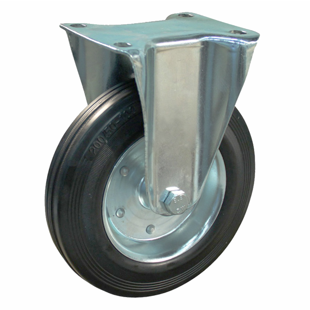 Verpas - Bokwiel 140mm met Rollager Stalen Velg